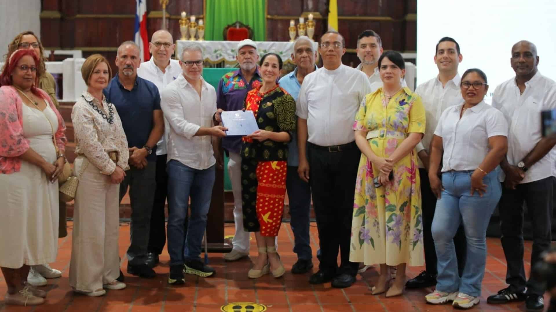Dan por iniciadas las tareas de restauración de la Iglesia San Felipe, en Portobelo - Impacto ...